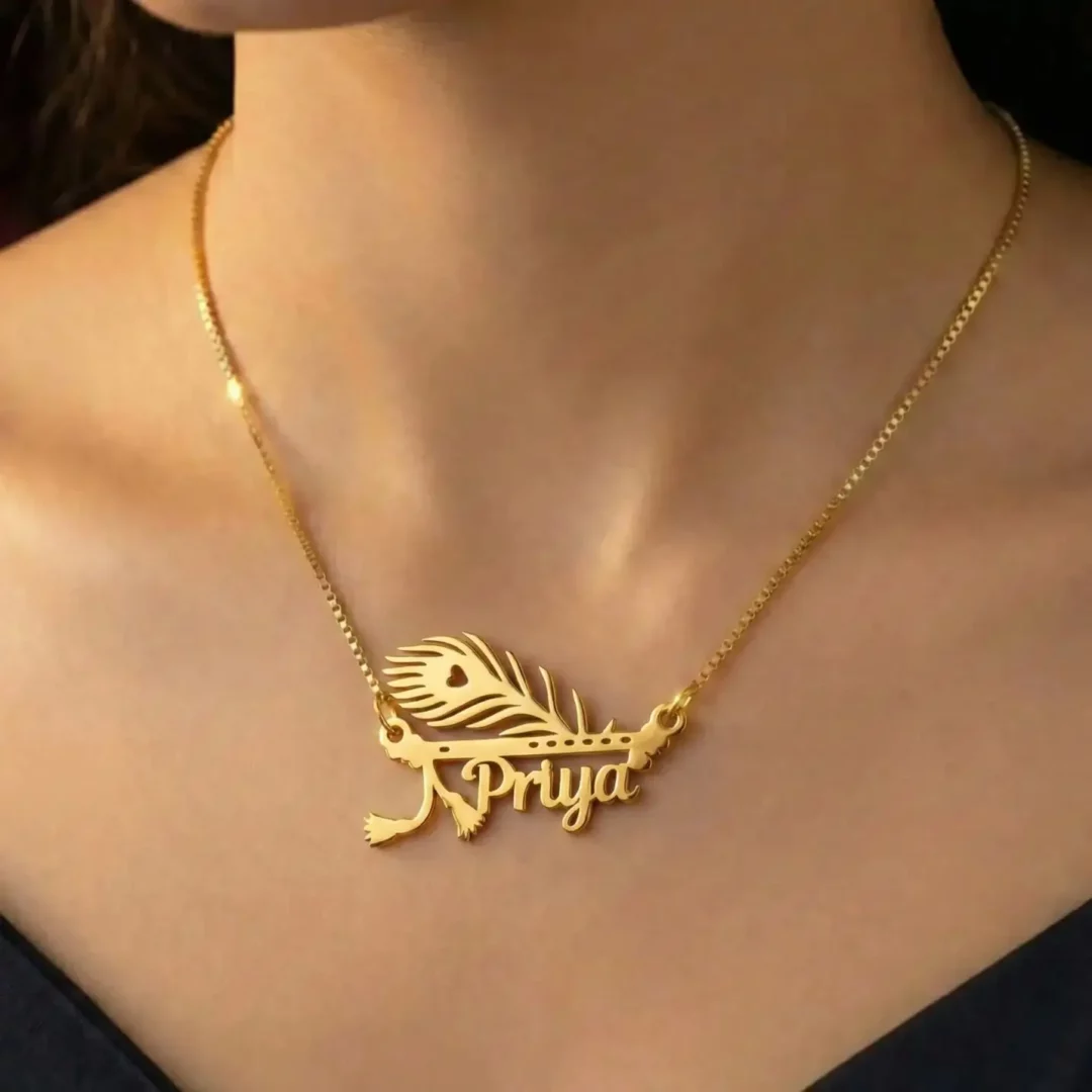 Mor Pankh Design Pendant - Zyka