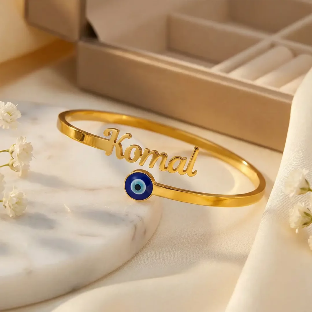 Personalized Evil Eye Name Bracelet - Zyka